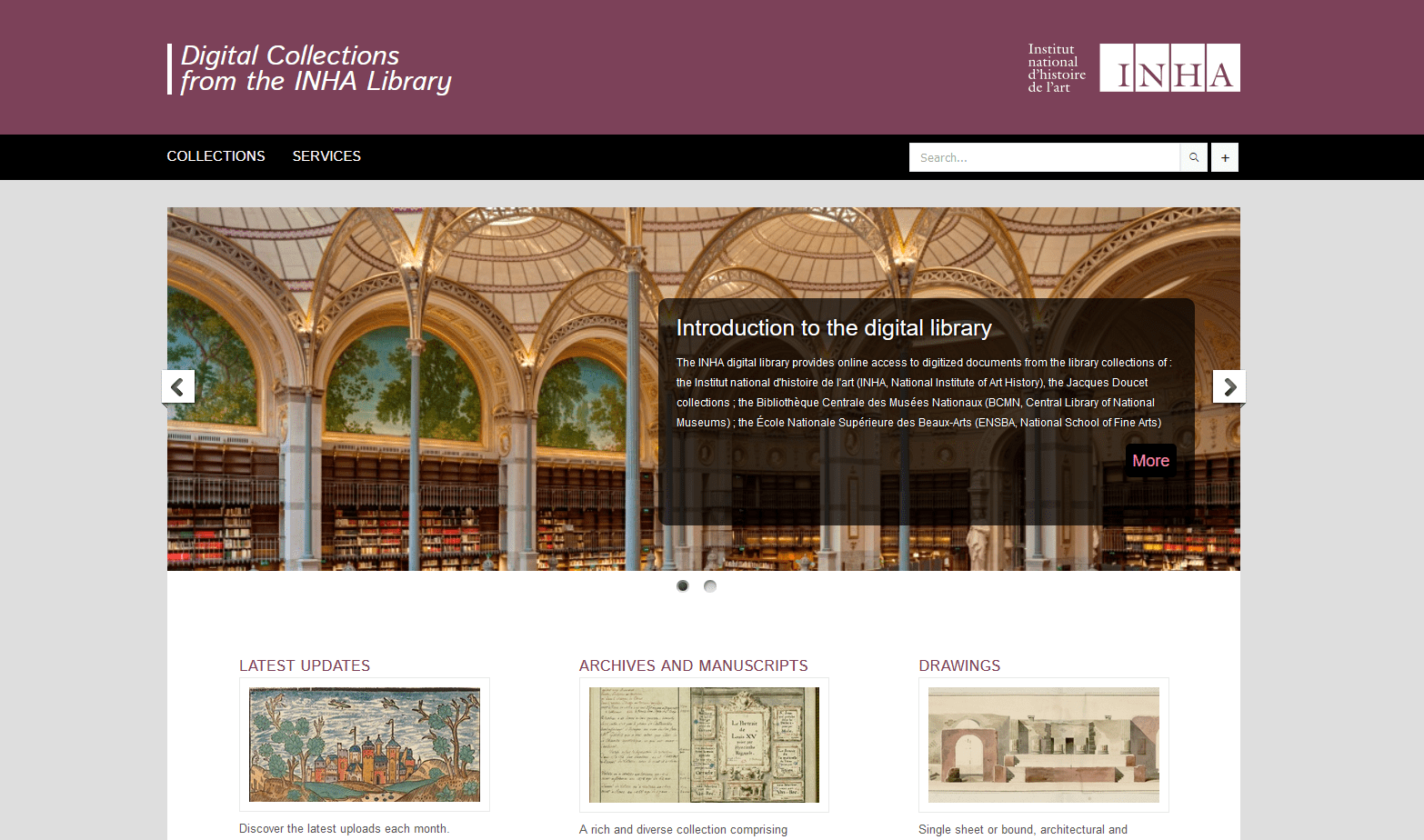 Arkhênum Digitises the INHA Digital Library's Collections